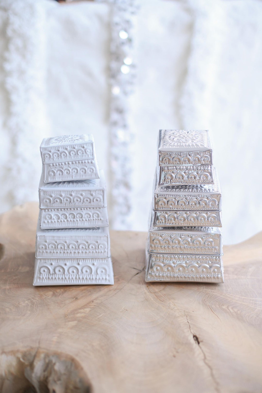 Set of Metal Offering Boxes Handmade in Bali Aluminum - Etsy