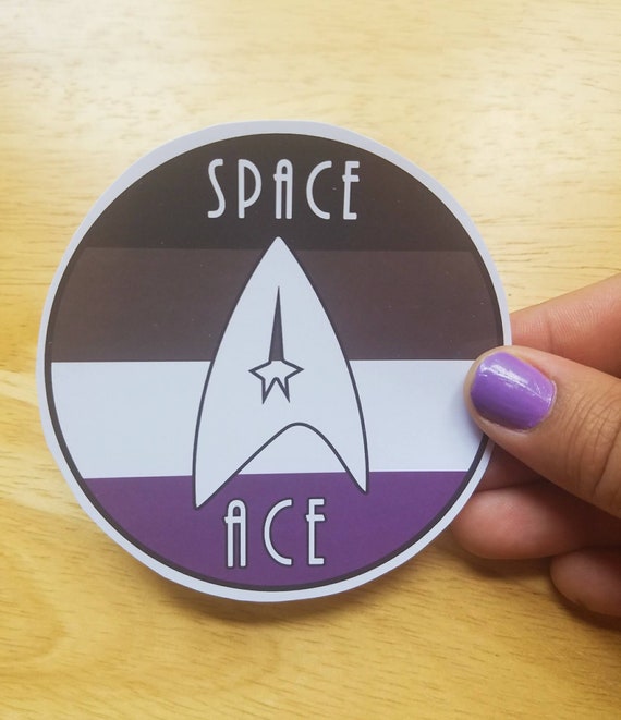 Space Ace Pride Sticker | Etsy