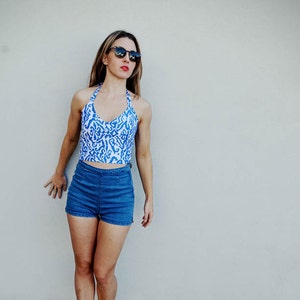 Halter Neck Crop Top Sewing Pattern | Beginner Friendly Summer Top (PDF ...