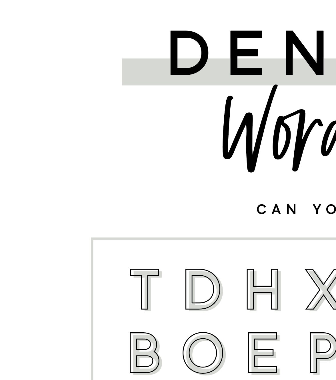 Dentistry Word Search Poster | Dental Hygienist *frame Not Included - Etsy