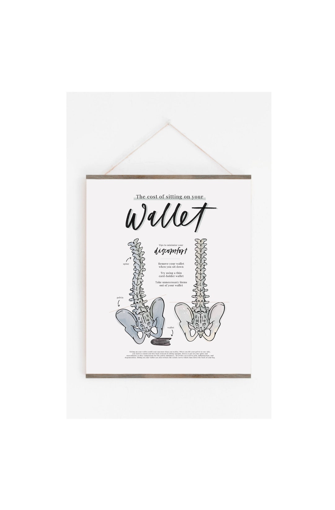 Spine Education Chiropractic Poster | Posture | Health Tips Poster - Etsy