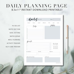 Minimalist Printable Planner Bundle LIFETIME ACCESS Printable - Etsy