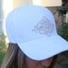 Crystal Hat Womens Baseball Hats Trucker Hats Rhinestones Cap Wedding ...