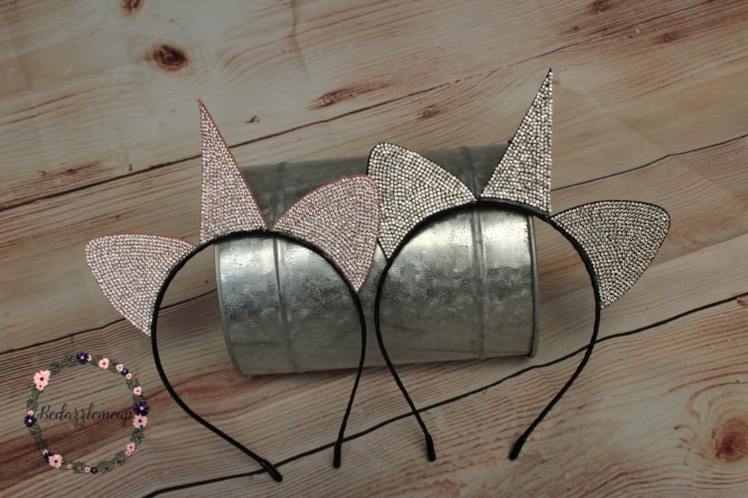 Rhinestone Unicorn Horn Headband: Glitter Party Crown - Etsy