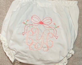 Monogram/initial Personalized Diaper Cover | Etsy