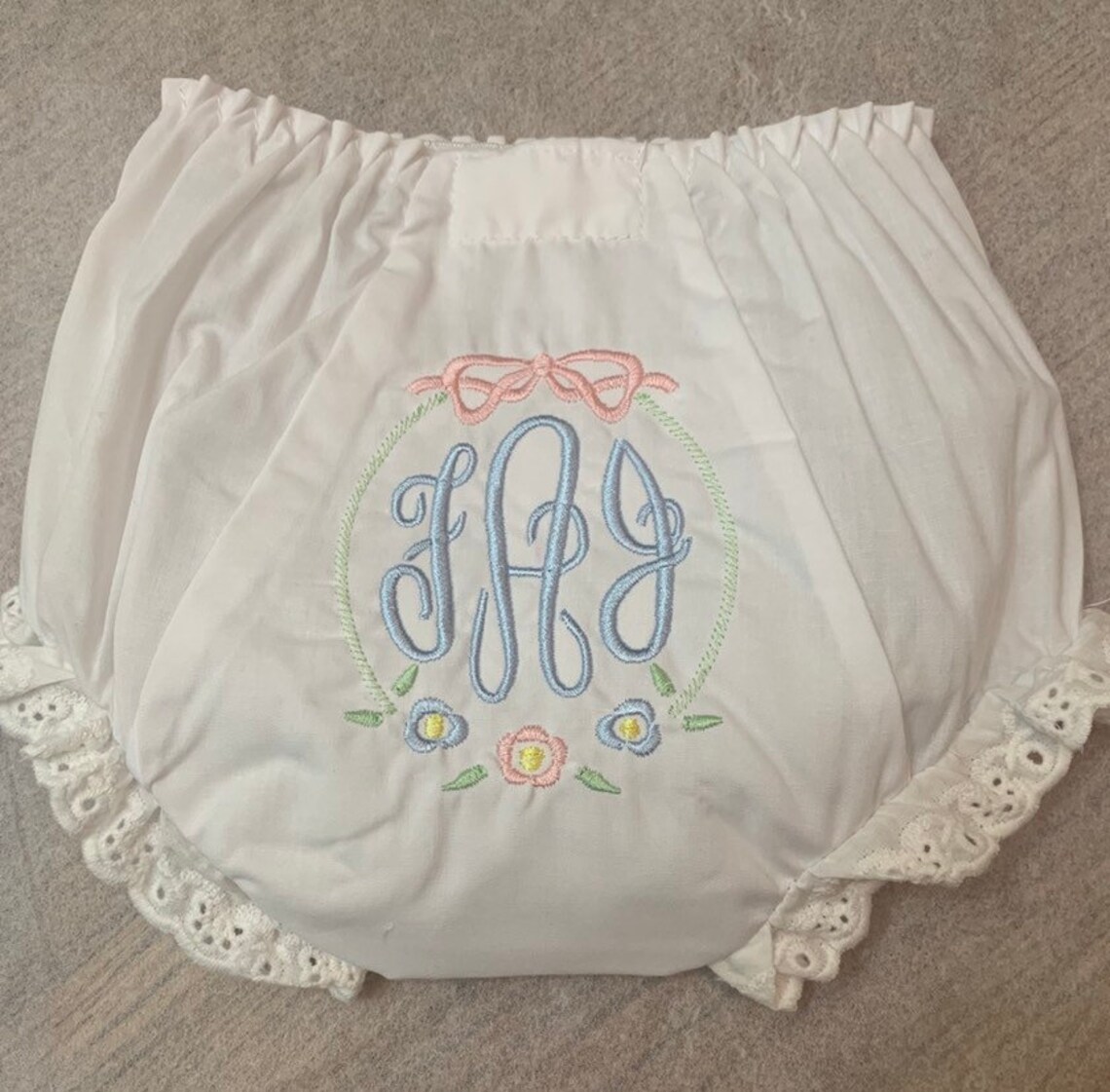 Monogram/initial Personalized Diaper Cover - Etsy