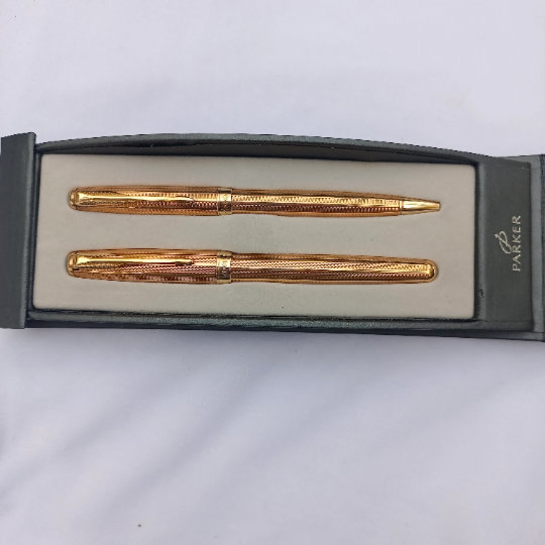 Parker Sonnet Cascade Premier Pink Gold 18kt Gold Nib Fountain - Etsy