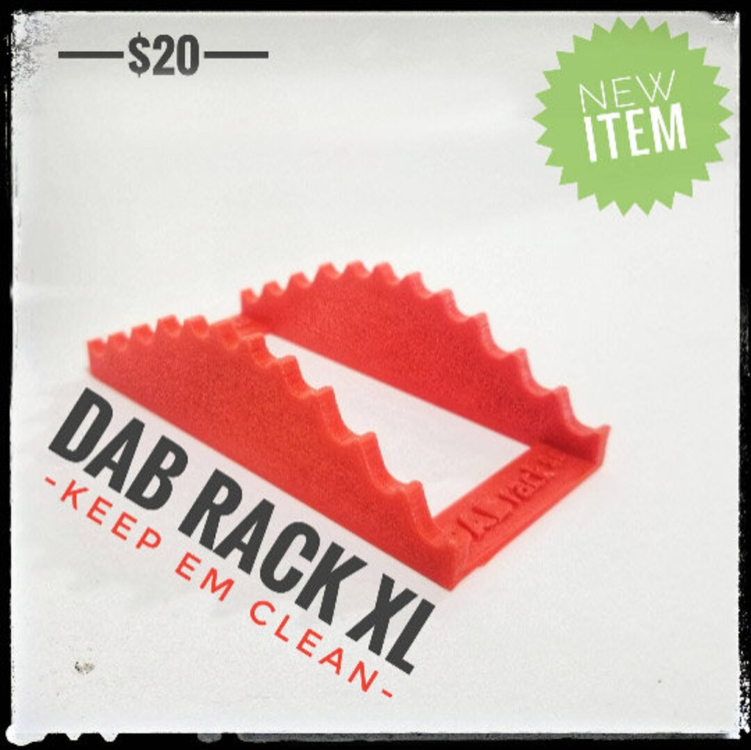3D Printed Dab Rack (XL) - Etsy