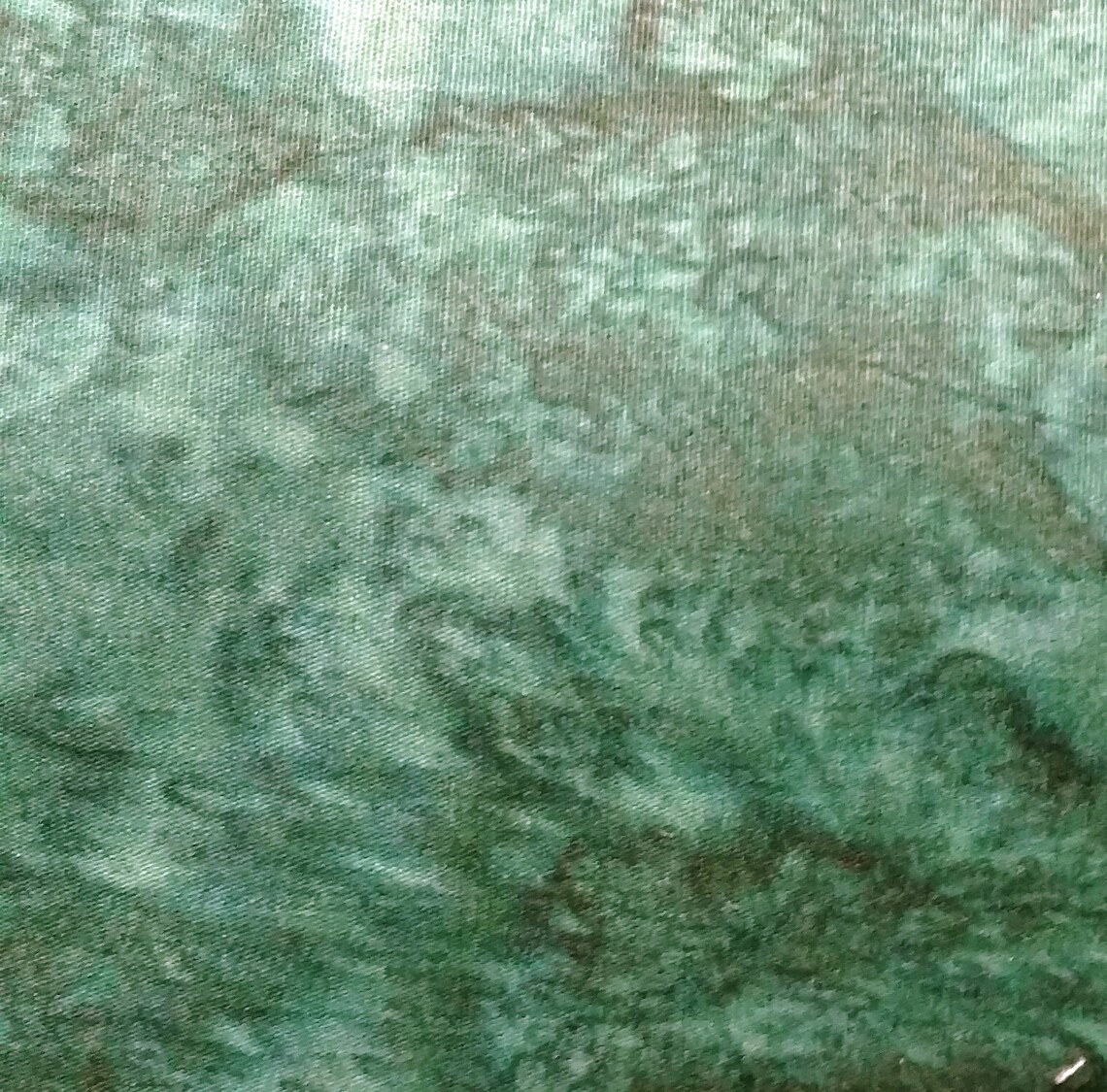 Fabric Shades of Jade Green Colors That Blend Together. Sold by Half ...