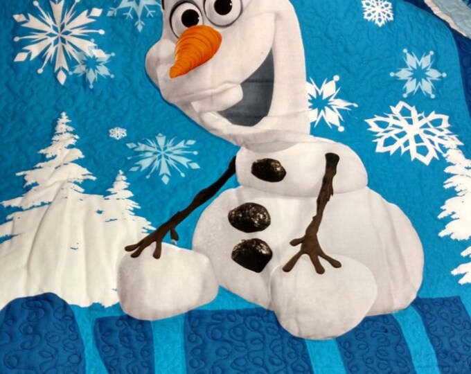 Olaf Pinwheel Lap Quilt - Etsy