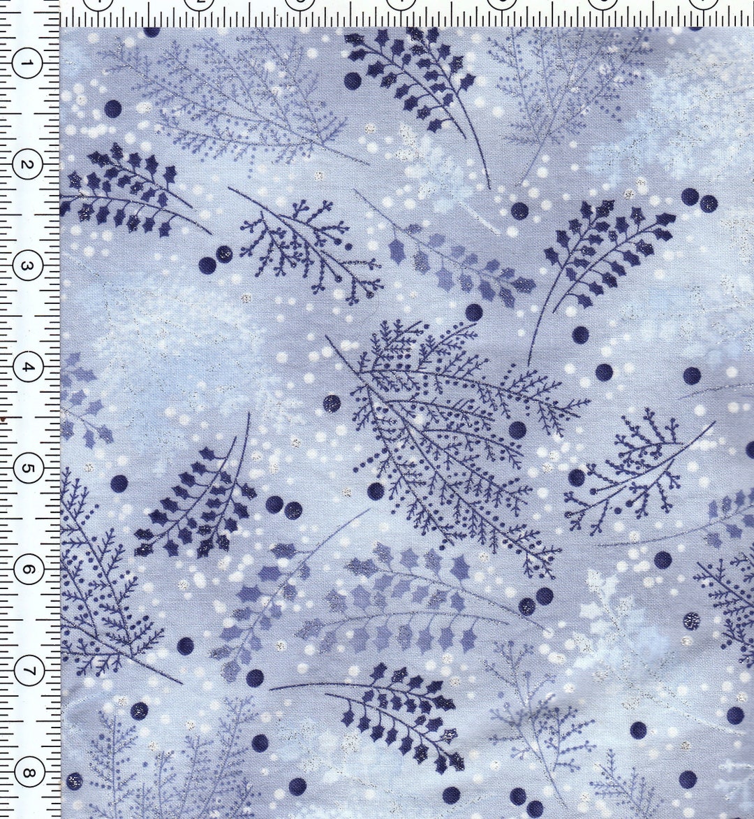 Fabric Timeless Treasures Fabrics Nc C Patt ICE-CM 15090. Blue - Etsy