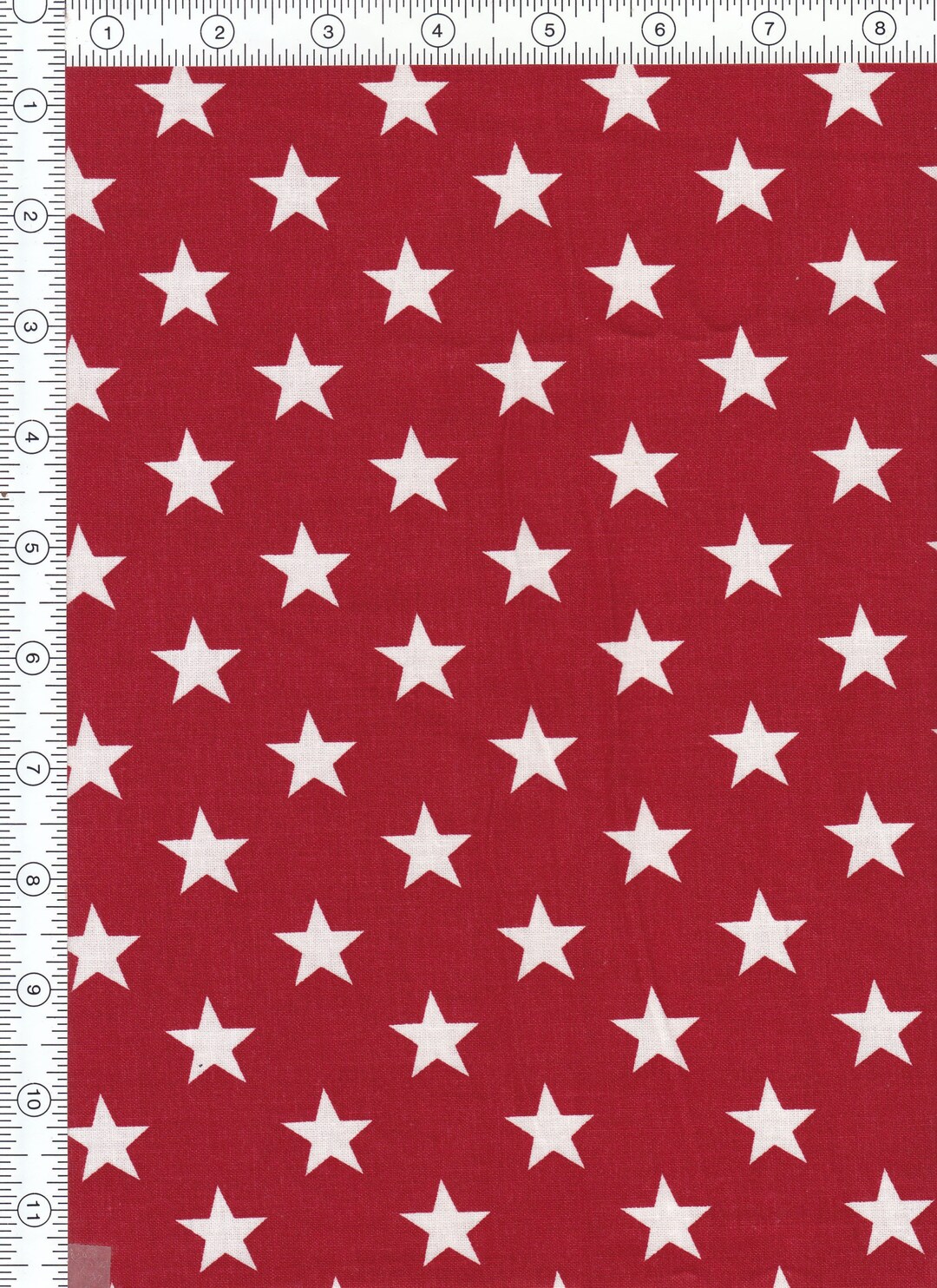 Red Fabric With White Stars: Patriotic, 1/2yd Avail - Etsy