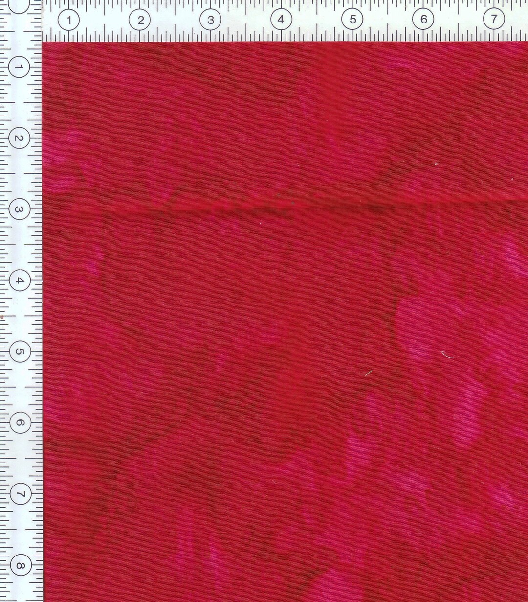 Fabric Red Batik Blender and Being Sold as One Piece of 2/3s (24 Inches ...