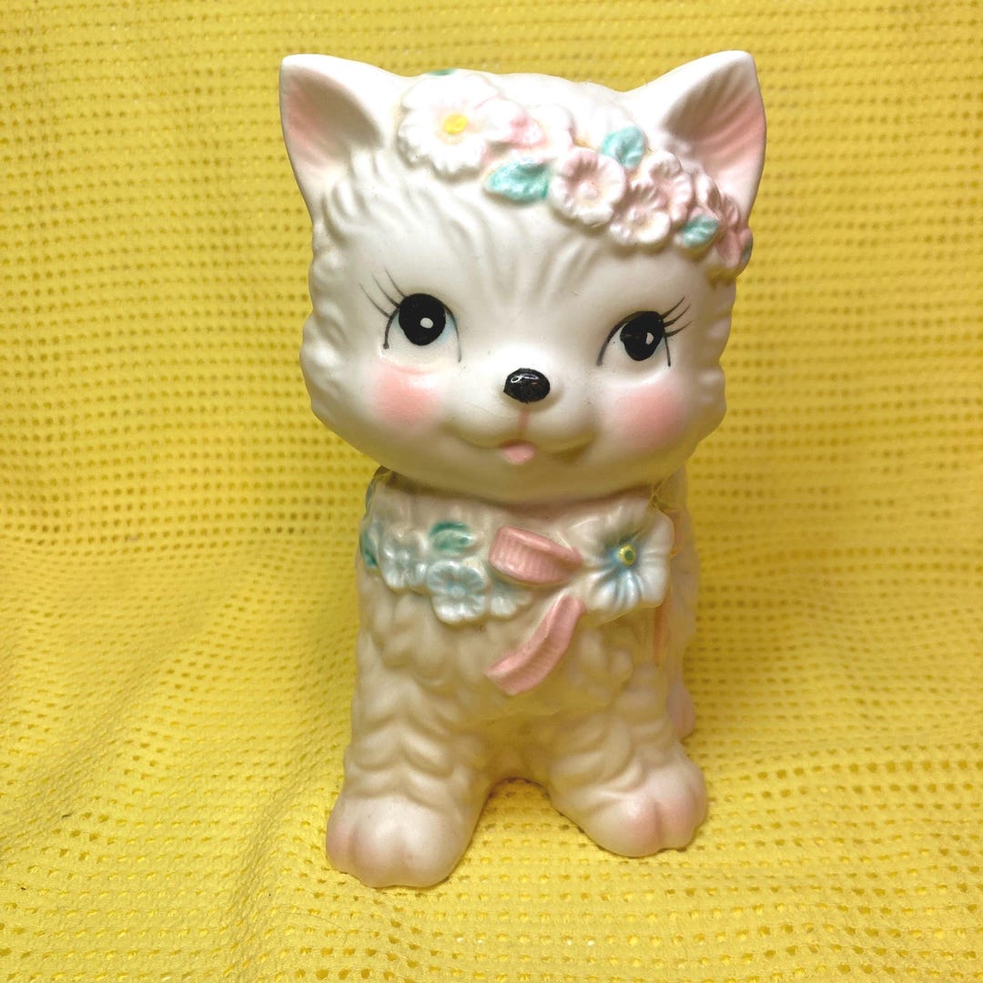 Vintage Inarco Japan MCM Cat Planter Anthropomorphic Kitsch Decor - Etsy