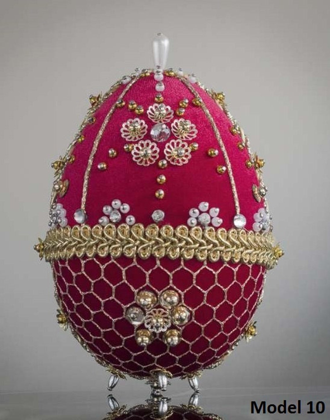 Set of 5 Handmade Faberge Eggs More Designs in Product Gallery Part 2 ...