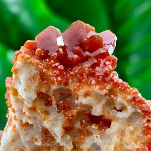 A Very Nice Vanadinite From Morocco,crystal, Mineral,specimen,cluster ...