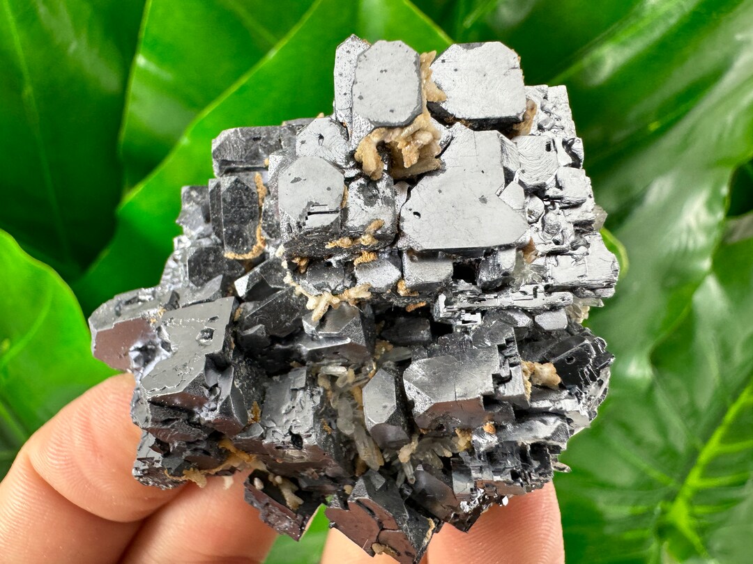 Skeletal Galena With Sphalerite and Calcite From 9th September,madan ...