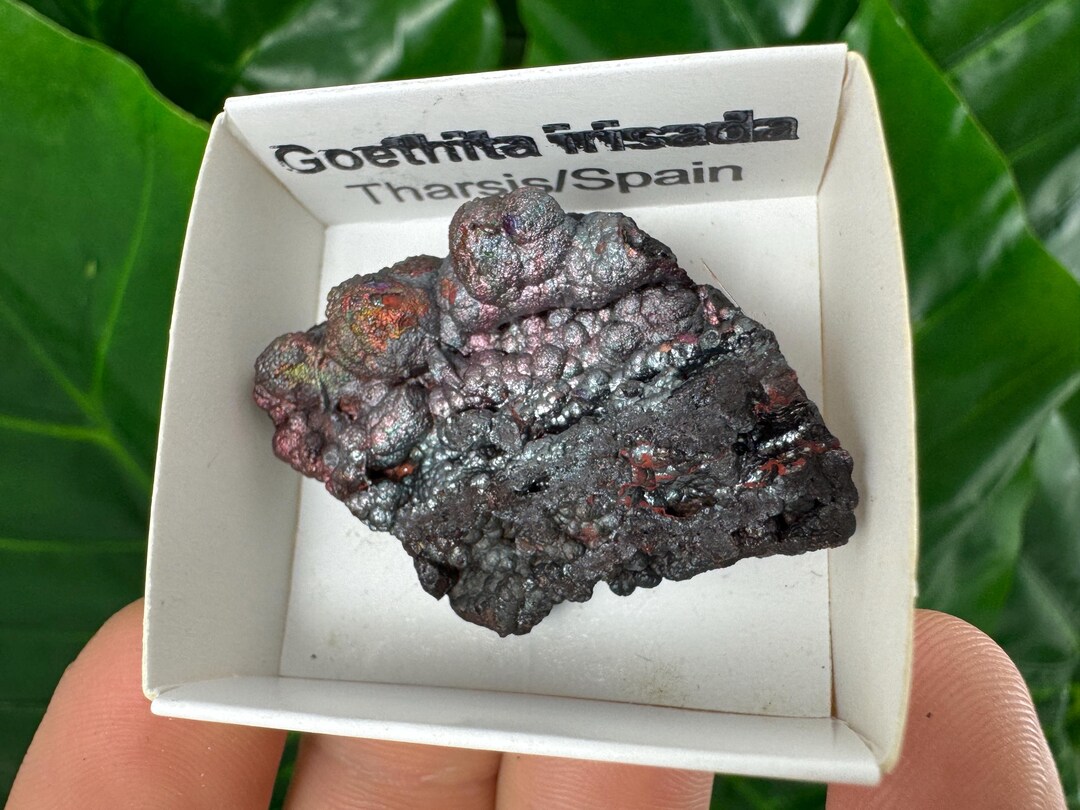 Rare Iridescent Geothite Crystal Cluster From Spain - Etsy