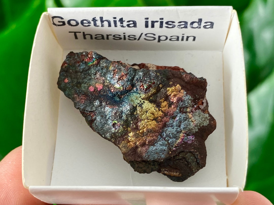 Rare Iridescent Geothite From Spain Geothite - Etsy