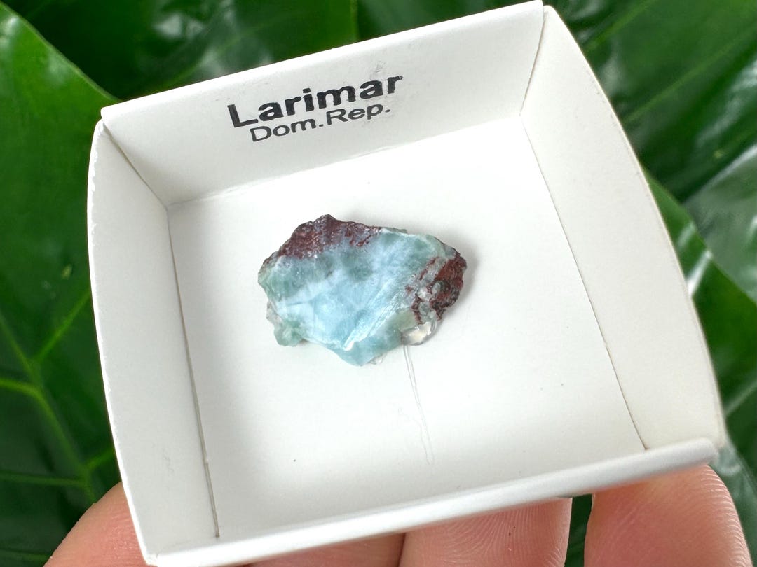 Blue Larimar From Dominican Republic,gemstone Larimar,home Decor,blue ...
