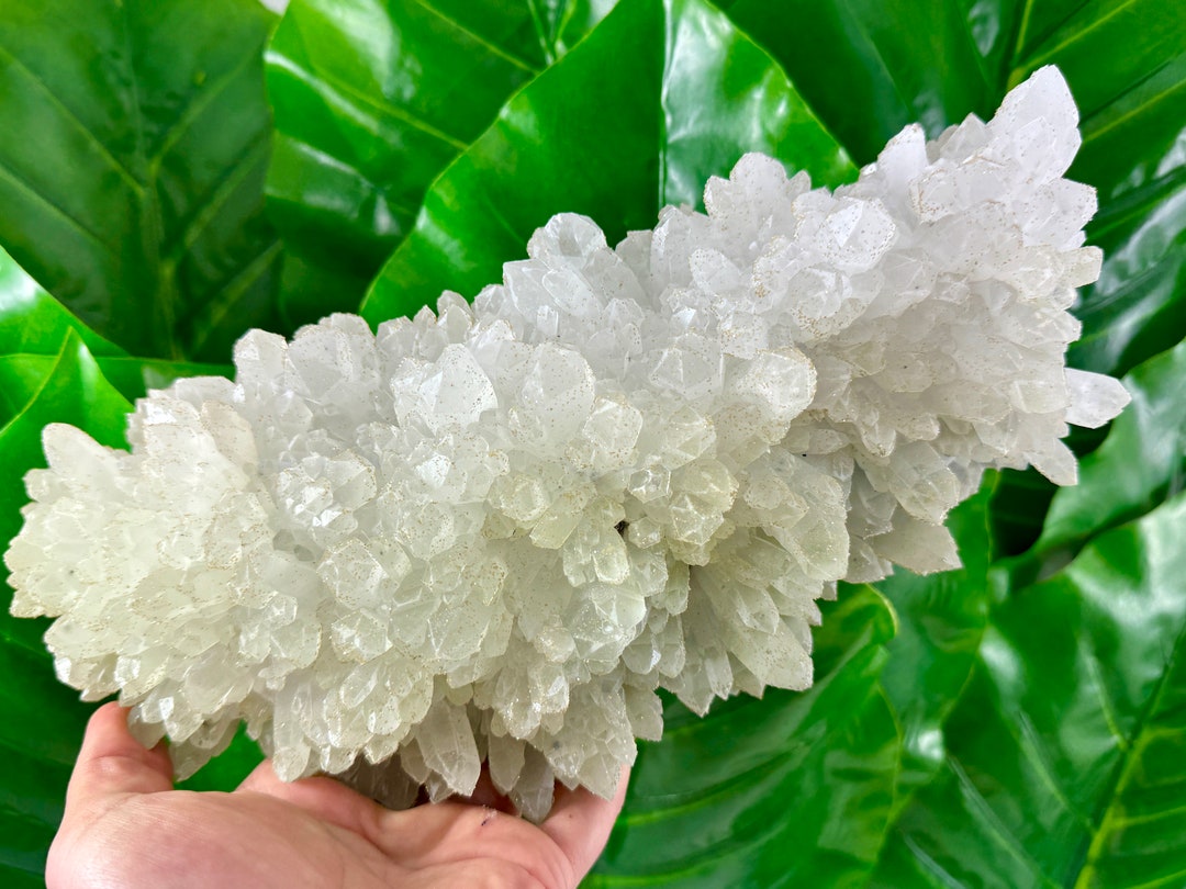 Extra Large Quartz With Brown Rhodochrosite From Drujba Mine,laki ...