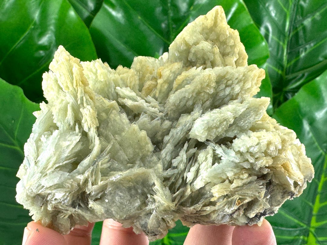 Very Rare Blue Baryte With Limonite From Romania,mineral Specimen ...