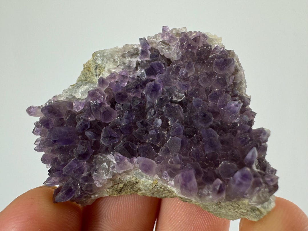 Rare Amethyst From Chala Mine Bulgaria,bulgarian Amethyst,strong Purple ...