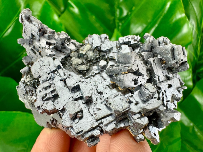 Skeletal Galena With Calcite and Sphalerite From 9th September Mine ...