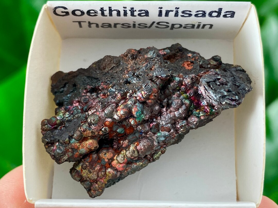 Rare Iridescent Geothite From Spain, Geothite Crystal,iridescent ...