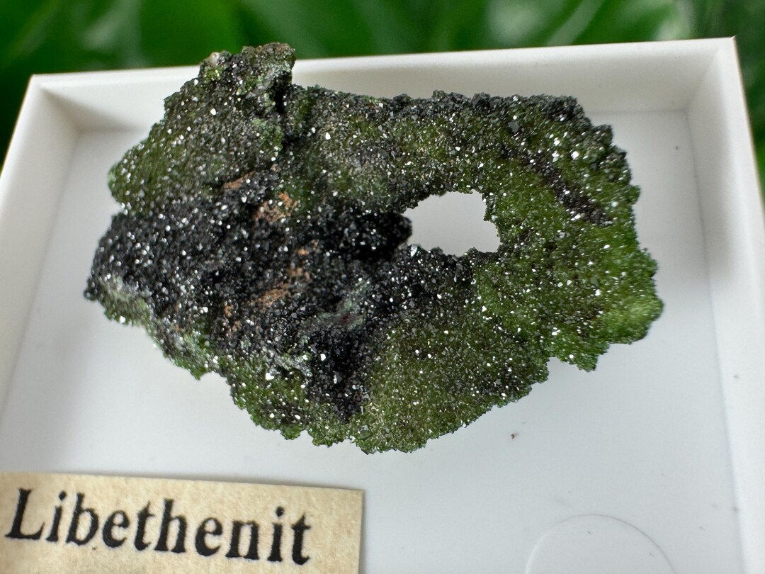 Rare LIBETHENITE From Portugal,mineral,specimen,mineral Libethenite ...