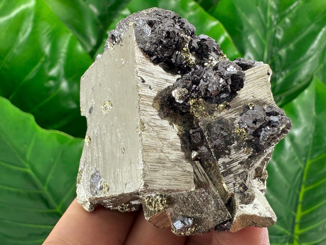 Amazing Lustrous Pyrite,sphalerite,chalcopyrite From Peru,natural ...
