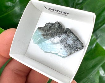 Blue Larimar From Dominican Republic,gemstone Larimar,home Decor,blue ...