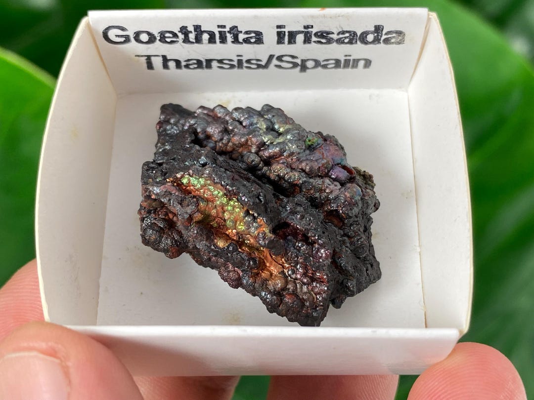 Rare Iridescent Geothite From Spain, Geothite Crystal,iridescent ...