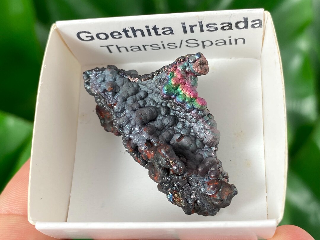 Rare Iridescent Geothite From Spain, Geothite Crystal,iridescent ...