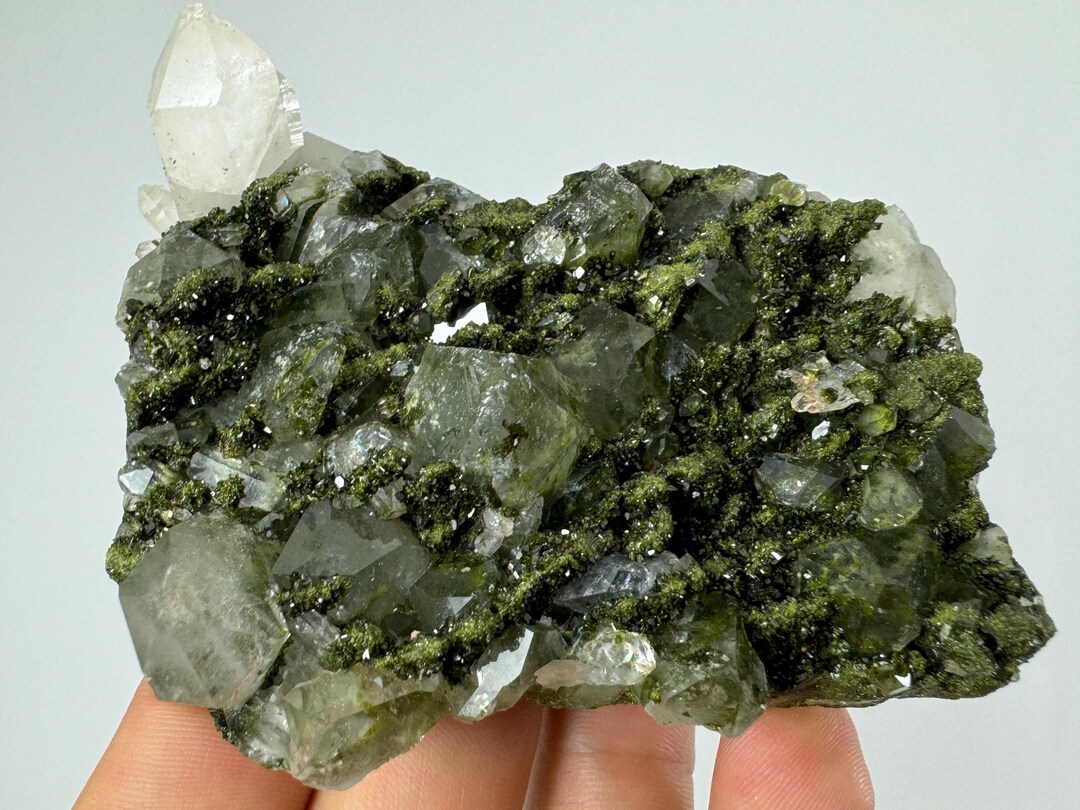 Epidote With Quartz From Hakkari Turkey,mineral,collection,collectibles ...