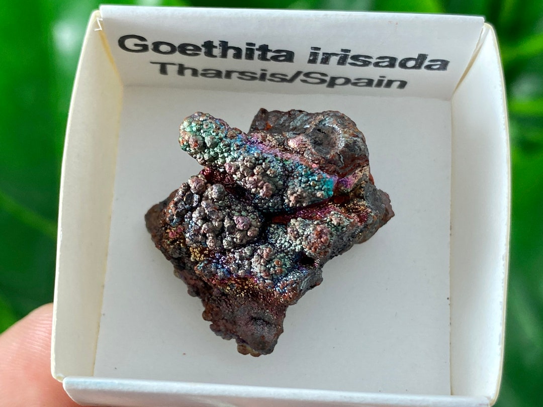 Rare Iridescent Geothite From Spain, Geothite Crystal,iridescent ...