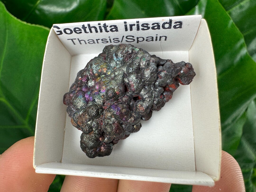 Rare Iridescent Geothite From Spain, Geothite Crystal,iridescent ...