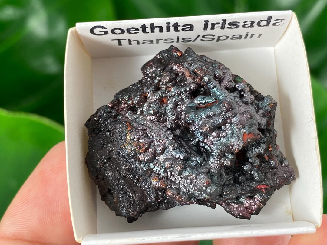 Rare Iridescent Geothite From Spain, Geothite Crystal,iridescent ...