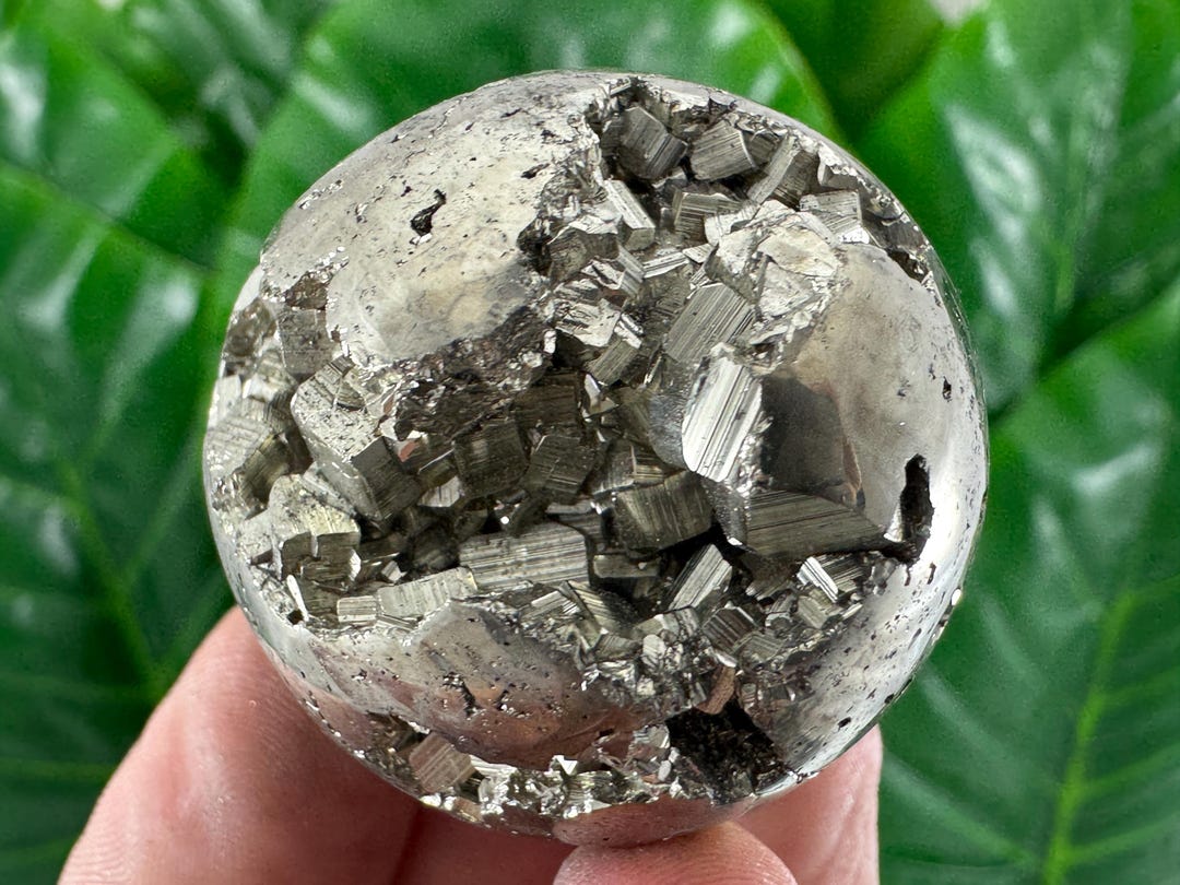 Sphere Pyrite: Peru,ball Pyrite,sphere Gold,natural Mineral,specimen ...