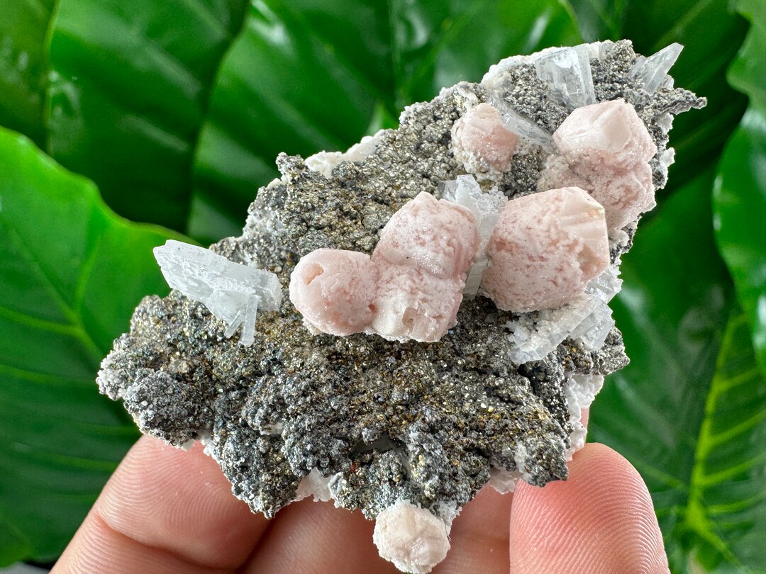 Very Rare Mangano Calcite and Baryte,pyrite From Androvo Mine,zlatograd ...