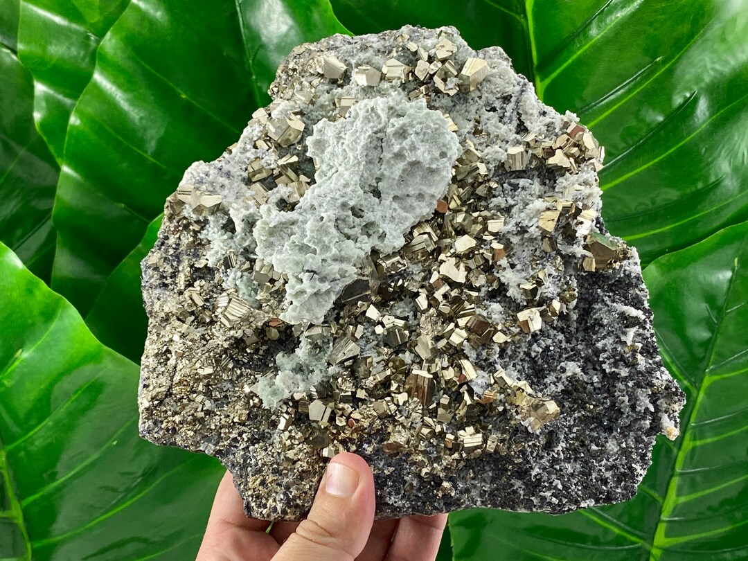 AMAZING Large Pyrite With Sphalerite and Quartz From Borieva Mine,madan ...
