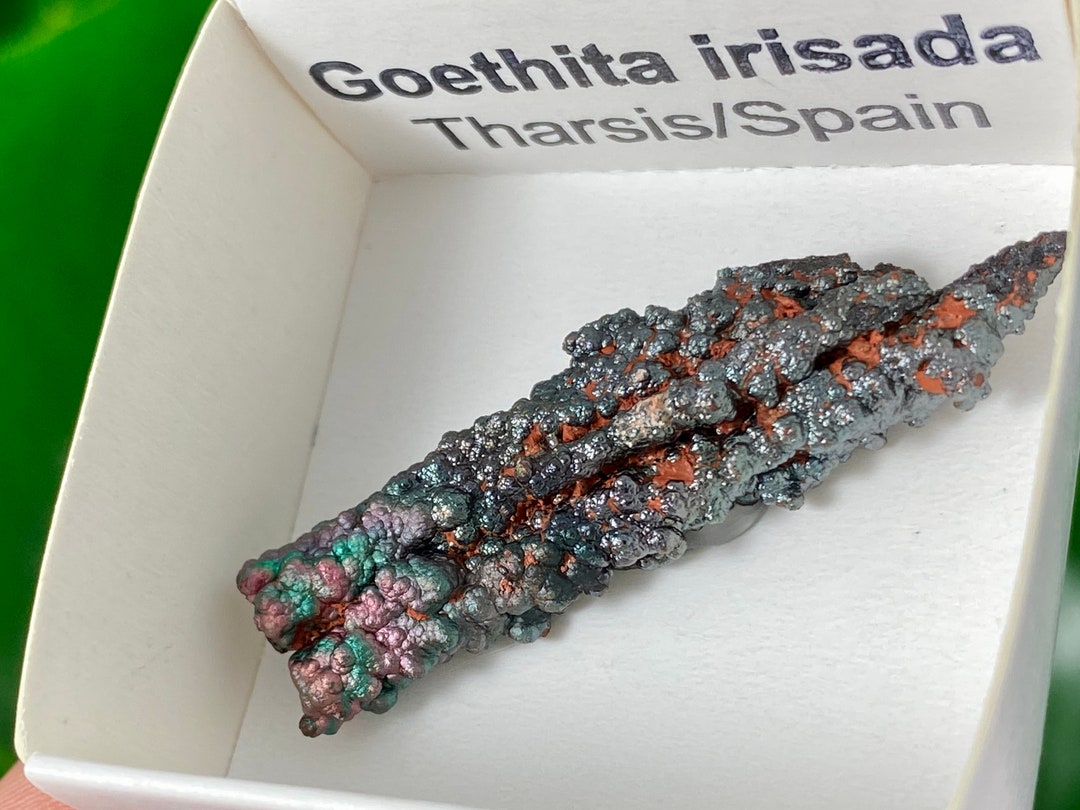 Rare Iridescent Geothite From Spain, Geothite Crystal,iridescent ...