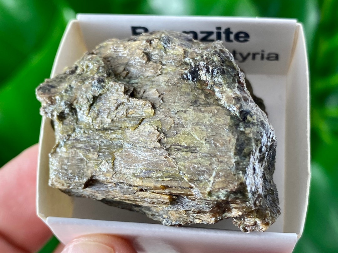 Very Nice Golden Bronzite From Austria,kraubath,styria,mineral,specimen ...
