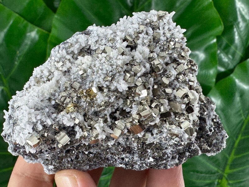 Amazing Calcite With Pyrite From Krushev Dol Mine,madan,bulgaria ...