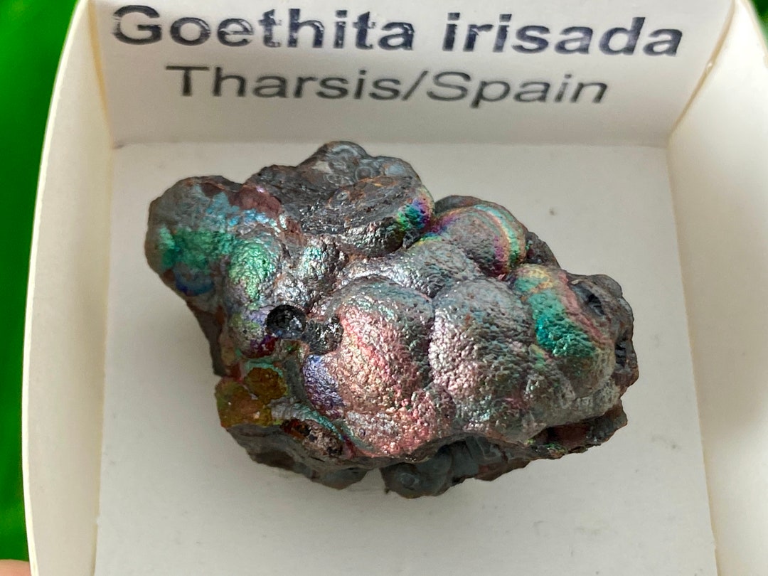 Rare Iridescent Geothite From Spain Geothite - Etsy