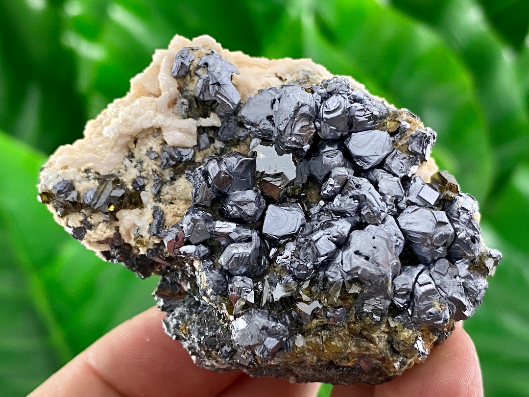 Galena With Gem Sphalerite From Krushev Dol Mine,madan,bulgaria,home ...
