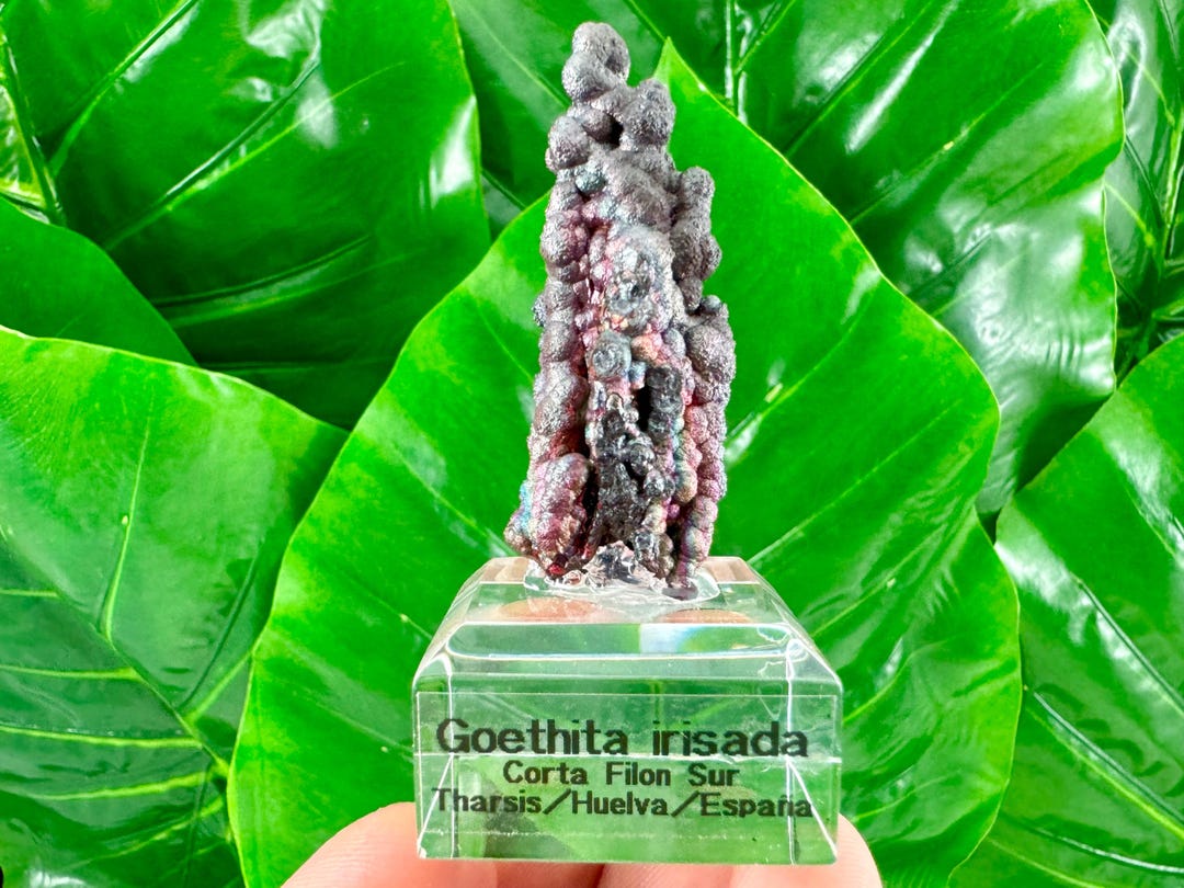 Rare Iridescent Geothite From Spain, Geothite Crystal,iridescent ...