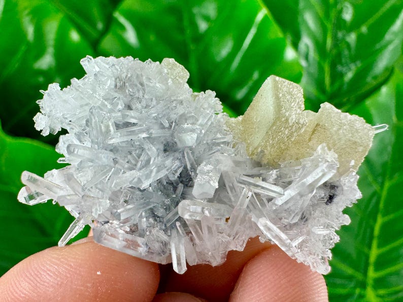 Aesthetic Transparent Quartz With Calcite From 9th September Mine,madan ...