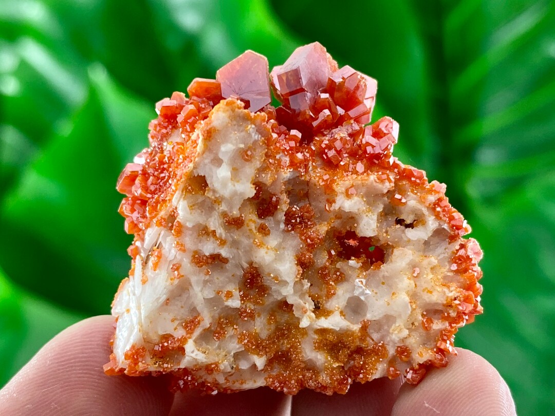 A Very Nice Vanadinite From Morocco,crystal, Mineral,specimen,cluster ...
