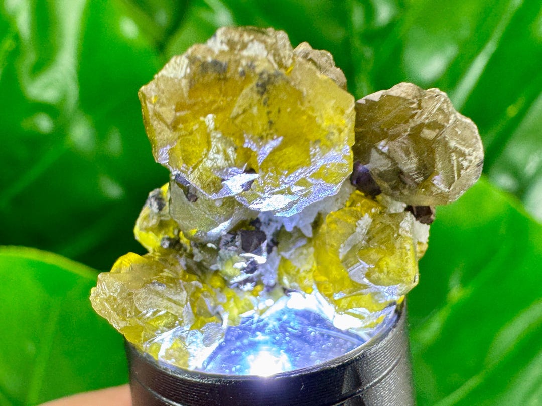 Transparent Gem Sphalerite Var Cleiophane With Quartz,galena From Bulgaria,gem Sphalerite,gem ...